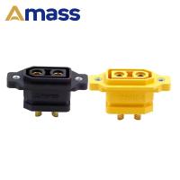 China Amass Xt90ne-F Panel Mountyellow/Black Male/Female Ne Through Wall Battery Plug with Fix Seat for sale