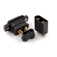 China Amass Xt90ne-F Panel Mountyellow/Black Male/Female Ne Through Wall Battery Plug with Fix Seat for sale