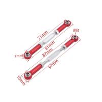 China 81mm Front Aluminum Steering Linkage Rod Turnbuckle for Rc E10 1: Himoto Ext Extl Katana Truggy for sale