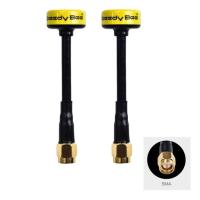 China RunCam SpeedyBee 5.8GHz FPV Racing Drone Multirotor Antenna 2.0Dbi RHCP LHCP SMA/RP-SMA/UFL/MMCX 2pcs Security Protection for sale