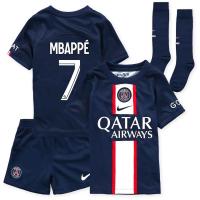 China Blue Paris St Germain PSG Home kit 2022/23 Mbappe 7 for sale