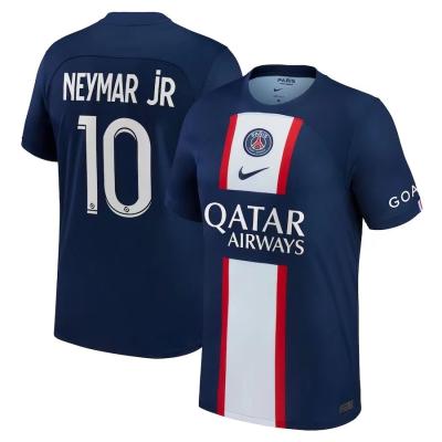 China Neymar JR 10 Paris Saint Germain Uniform New Home Shirt 2022/23 for sale