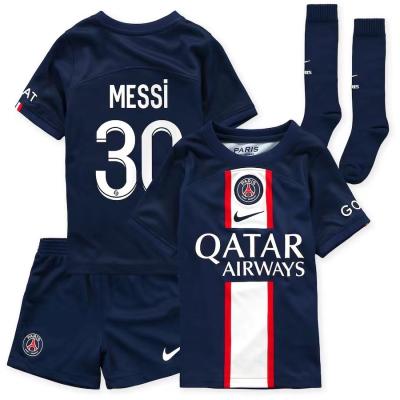 China Blue Messi 30 Paris St Germain PSG jersey New Home Kit 2022/23 for sale