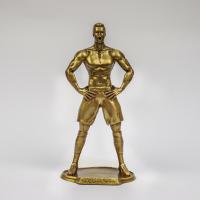 China Small Copper Football Player Statue Cr7 Cristiano Ronaldo for sale