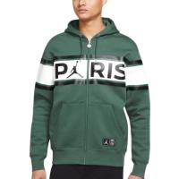 China Military Green Paris Saint Germain Hoodie PSG Zip Hoodie for sale