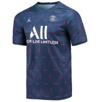 China PSG Paris Saint Germain Uniform Mbappe France Jersey 2021/22 Blue for sale