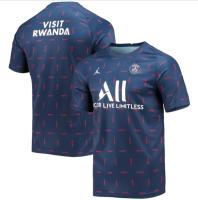 China PSG Paris Saint Germain Uniform Mbappe France Jersey 2021/22 Blue for sale