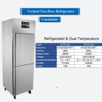China Direct Factory Price congelateur commercial refrigerator Refrigerated & Dual Temperature vertical freezer for household for sale