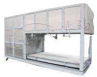 China 5000KG 5T Direct Cooling Block Ice Machine CE 1800W for sale