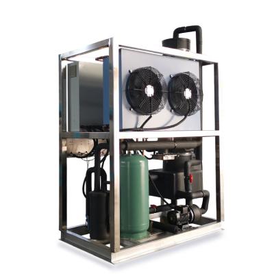 China Industrial Drinkable 1 Tons Per Day Round Ice Making Machine Tube Ice Maker Machine For Ice Factory Use for sale