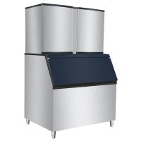 China Commercial ice cube Machine with Stainless Steel Material Voltage 220-240V for sale
