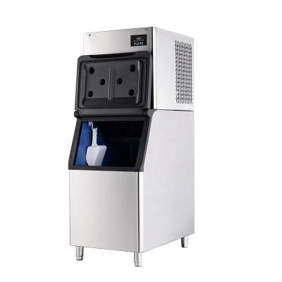 China 220V 1P 50HZ Customized ICEMA Commercial Cube Ice Machine for Restaurant or Store for sale