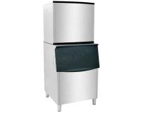 China Cold Drinks Ice Cube Making Machine 500KG/Day For Bars Restaurants Food Shops Hotels for sale
