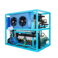 China 1 Ton Industrial Ice Making Machine with Direct Cooling and Other Ice Storage Capacity for sale