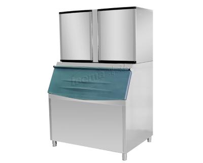 China High Productivity Commercial Ice Cube Machine with R404a/R507a Refrigerant for sale