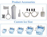 China ETERNITY 750kg Commercial Ice Cube Machine Stainless Steel for sale