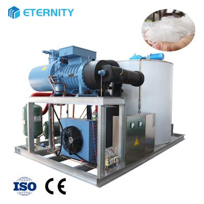 China ICEMA Factory Supply Freshwater Ice Flake Making Machine Flake Ice Maker for fresh seafood fishery for sale