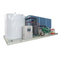 China Automatic Seawater Flake Ice Machine 1 Tons Commercial For Food Fish Farm for sale