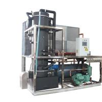 China 10 Ton Industrial Fresh-keeping Tube Ice Machine with 1000 kg Ice Storage and 18 Months Warranty for sale