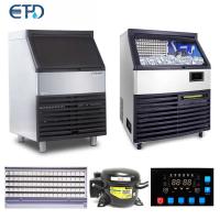 China The Nissan 40 kg stainless steel commercial ice cube machine can be customized to size ice cubes for use in bars for sale
