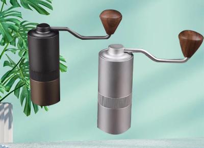 China Coffee Manual Bean Grinder Conical Burr Mill Stainless Steel for sale