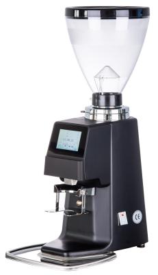 China LCD Touch Screen Flat Burr Espresso Coffee Grinder Machine for Hotel Restaurant for sale