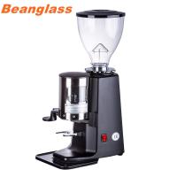 China Conical Burr Commercial Coffee Grinder Aluminium Alloy ABS for sale