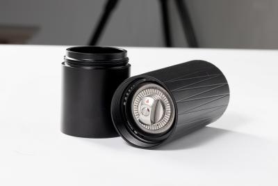 China Aluminum Hand Outdoor Coffee Grinder Herb Spice Nuts Burr Grinding for sale