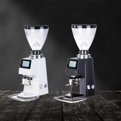 China Aluminium Alloy Commercial Coffee Grinder Touchscreen 370W for sale