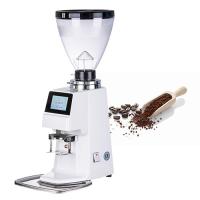 China 110V - 220V Touch Screen Commercial Coffee Grinder Aluminium Alloy Material for sale