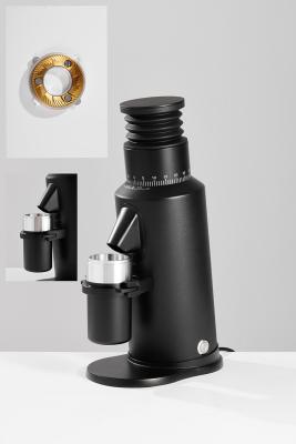China 1400RPM Home Use Coffee Grinder Flat 64mm Burr Black White Color for sale
