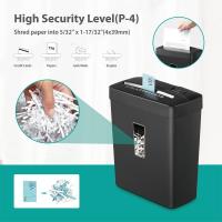 China EMC Commercial 6 Sheets A4 Cross cut paper shredder machine C220P-6 for office and home for sale