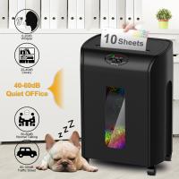China Business Paper CD Shredder With 18Liter Bin for sale