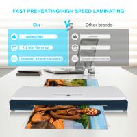 China 4 Rollers Commercial Laminating Machine for sale