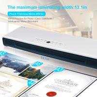 China 4 Rollers Commercial Laminating Machine for sale