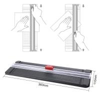 China Triangular Blade Manual Paper Cutter A4 Paper Trimmer for sale
