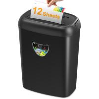 China 12 Sheet Cross Cut Shredder With 25L Bin for sale