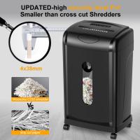 China CE/EMC Certified Heavy Duty Paper Shredder For Business With 30L Pull-Out Bin for sale