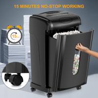 China CE/EMC Certified Heavy Duty Paper Shredder For Business With 30L Pull-Out Bin for sale