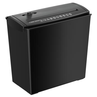 China document shredder strip cut 5 sheets A4 paper shredder with 10L Bin S606B for sale