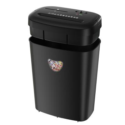 China OEM/ODM Heavy duty Office Paper Shredder 25L waste basket CD228P-12 With 220mm Working Width 12 Sheets A4 for sale
