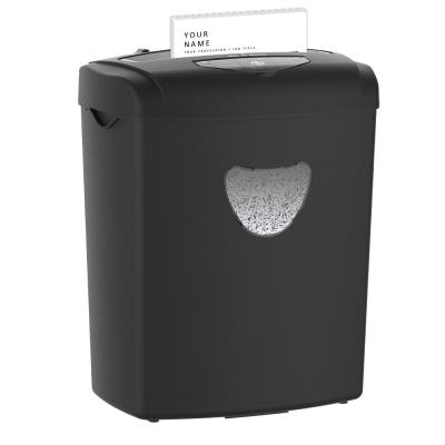 China 10 Sheets Commercial CD Credit card Paper Shredder Machine With Large Bin Capacity CD218P for sale