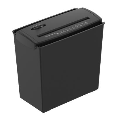 China 72dB Noise Level 5 sheets A4 Strip Cut Paper Shredder for home office school bank S606B for sale