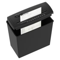 China home office use mini strip cut 5 sheets paper shredder with 10L bin S606B for sale