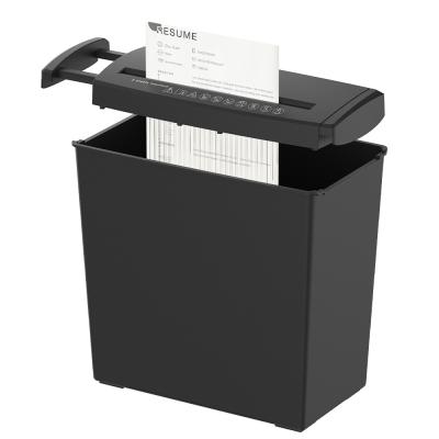 China cheap price strip cut mini small home and office use paper shredder shred 5 sheets paper S606B for sale