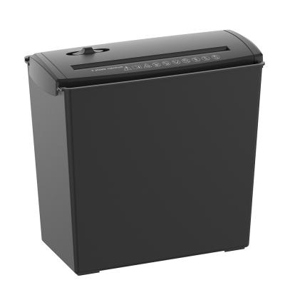 China 3.8m/Min  72dB Noise Level Lightweight Strip Cut Paper Shredder S606B with 10L basket Bin for sale