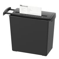 China 10L Basket Bin 5 sheets A4 mini Strip Cut Paper Shredder With Auto/Off/Rev Features for home office use for sale