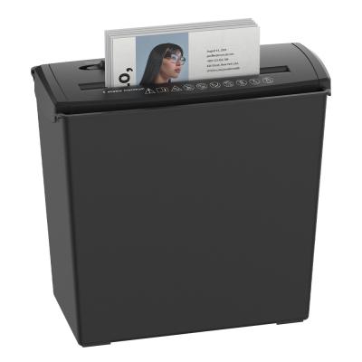 China 10L Office And Home Use S606B 5 Sheets A4 Mini Strip Cut Paper Shredder Machine for sale