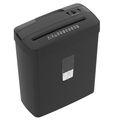 China 68dB paper shredder machine for office home Cross Cut shred CD Credit card CD222P-8 for sale