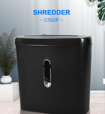 China credit card Paper Shredding small and cross-Cut Type shredder machine C502P for sale